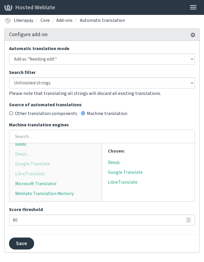 Machine translation · Issue #520 · liberapay/salon · GitHub