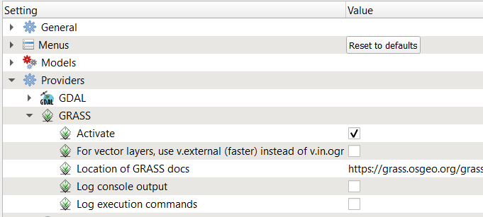 Grass Progressing Alg's won't run 3.10.0 OSGeo Win 10 · Issue #32687 · qgis/QGIS · GitHub