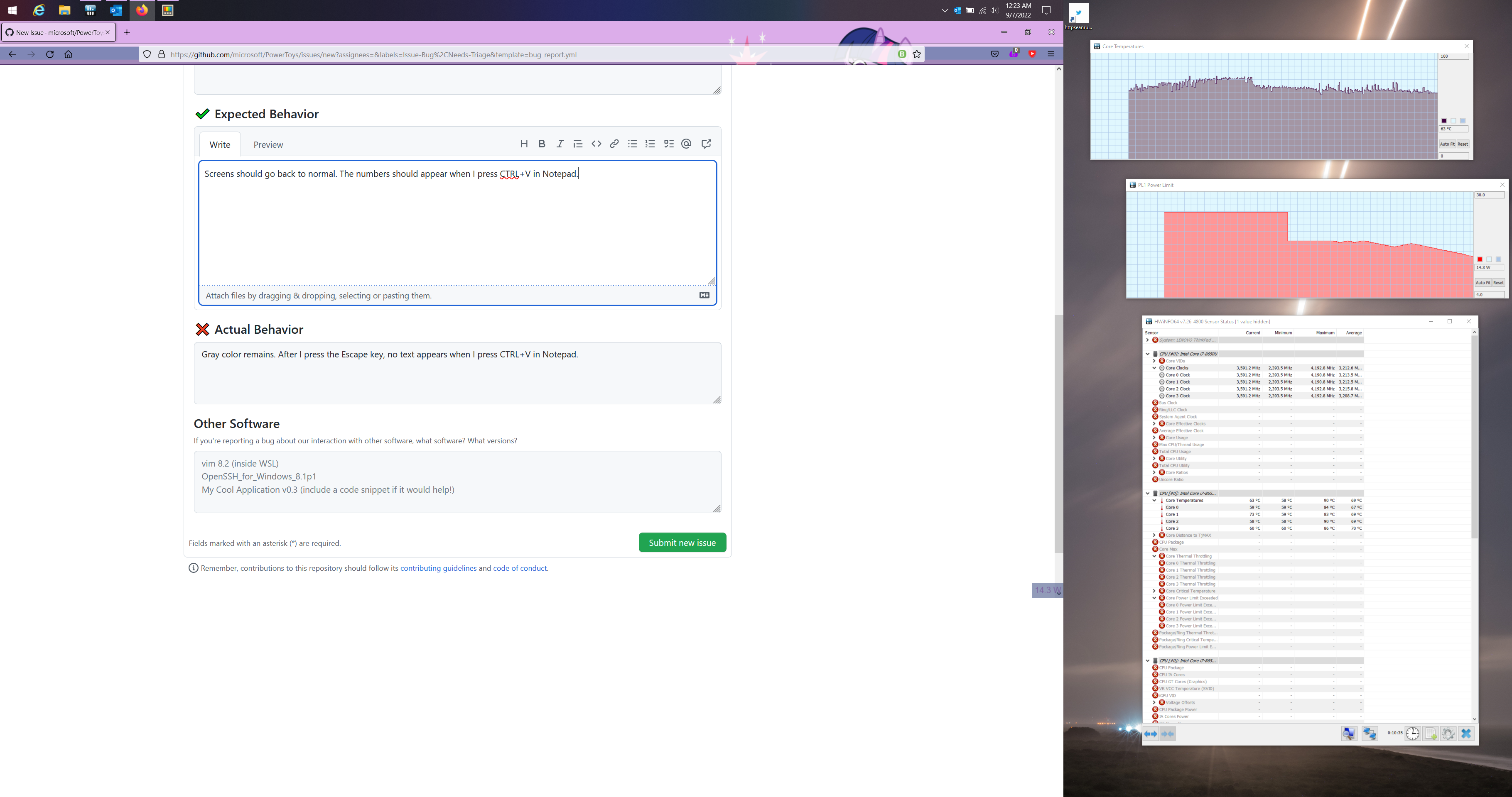 Text Extractor: Screen Stays Gray After Selecting Text · Issue #20331 · microsoft/PowerToys · GitHub