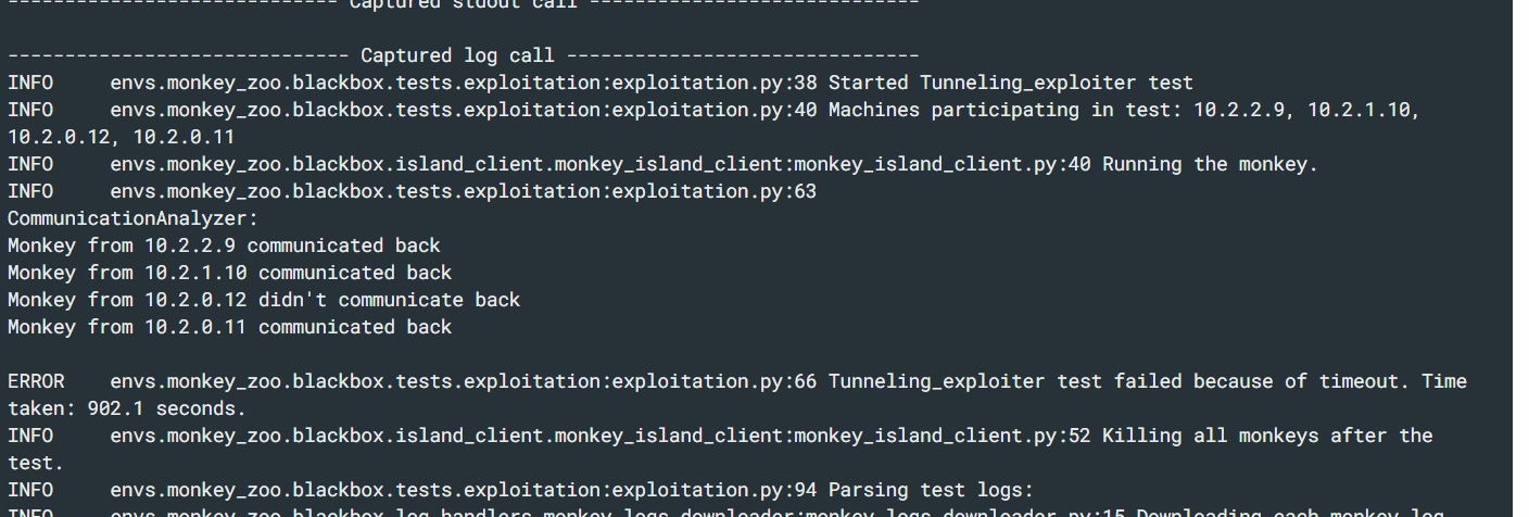 Tunneling blackbox testing fails · Issue #1504 · guardicore/monkey · GitHub