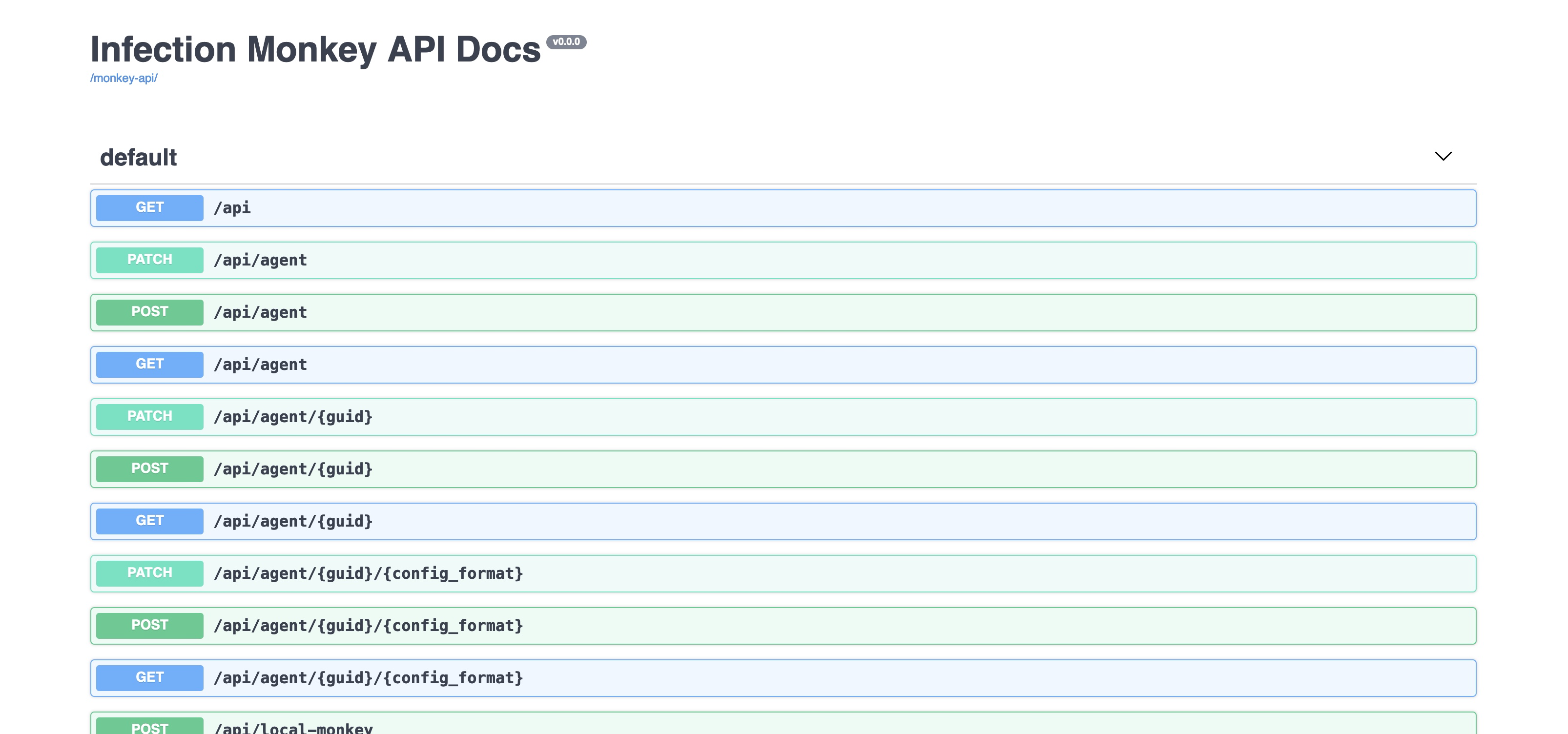 API Documentation · Issue #1942 · guardicore/monkey · GitHub