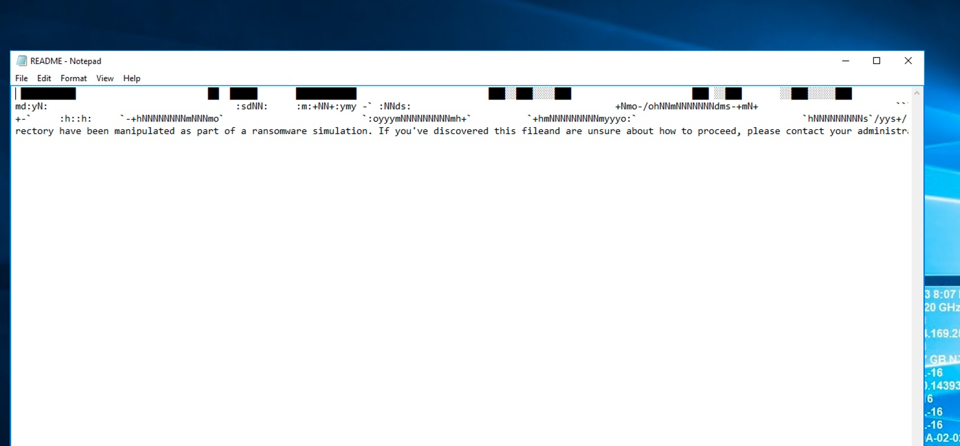 Ransomware Readme Line Endings On Windows · Issue 2951 · Guardicore