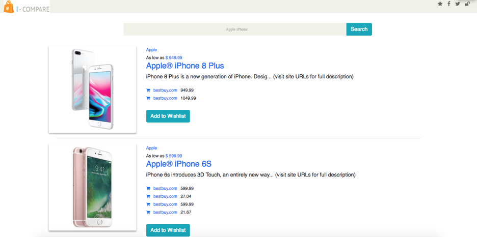GitHub - shriaithal/ICompare: Price Comparison Portal using Semantics API
