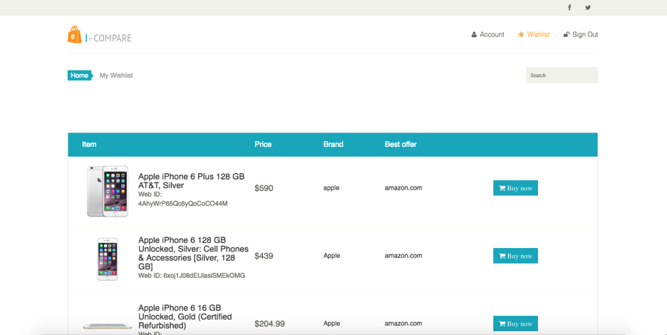 GitHub - shriaithal/ICompare: Price Comparison Portal using Semantics API