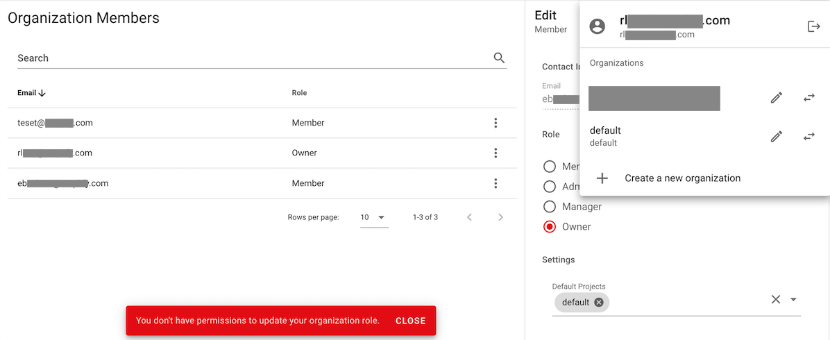 Unable to change user's role · Issue #2238 · Netflix/dispatch · GitHub