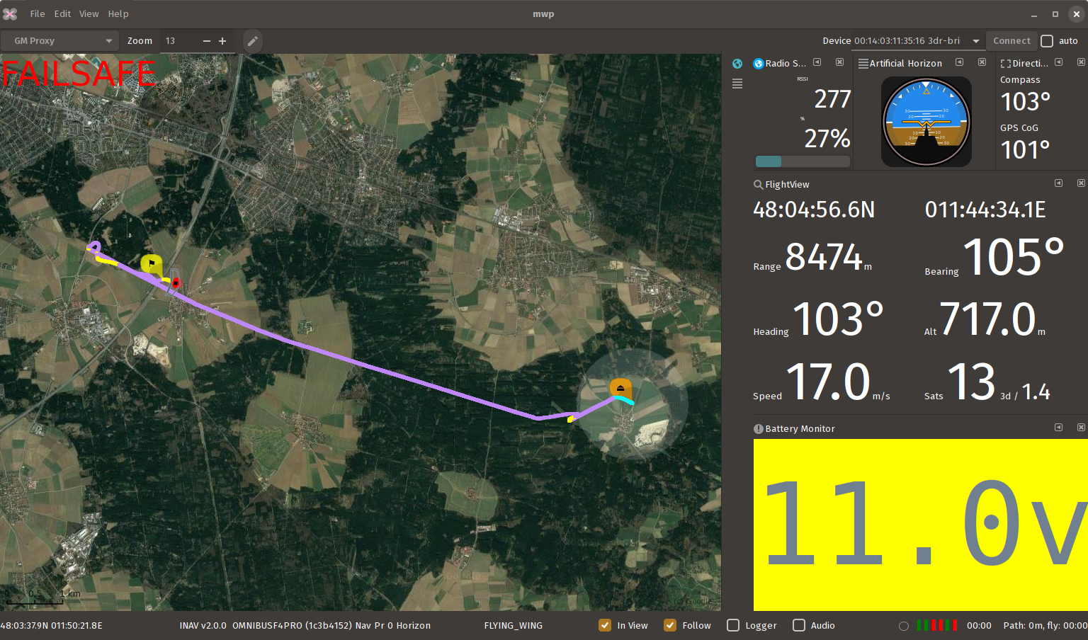 Bug iNav 2.0.0 RC6 Failsafe disarm instead of RTH · Issue #3761 · iNavFlight/inav · GitHub