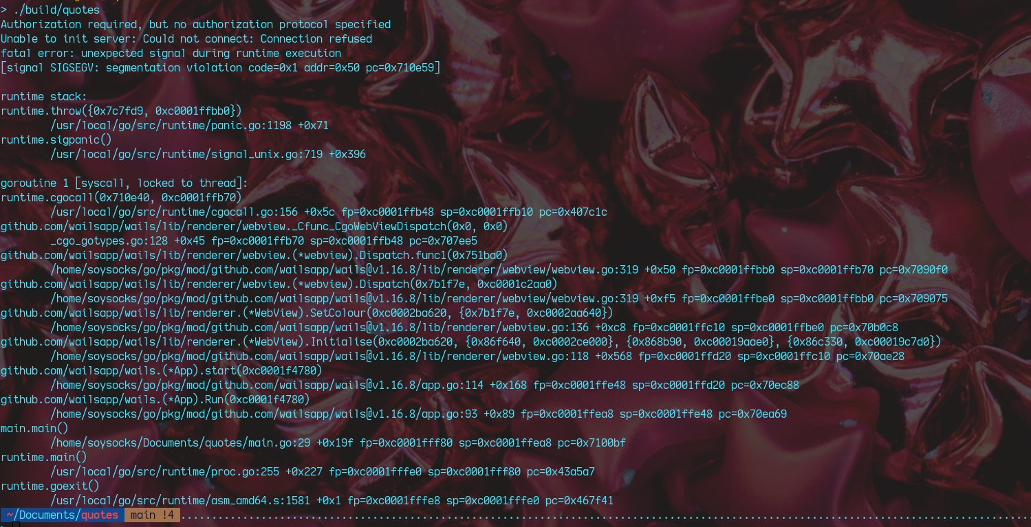 Unable To Access Hosted Database After Running Wails Build · Issue 1014 · Wailsapp Wails · Github