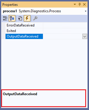 Public properties and events of Process, BackgroudWorker and ...