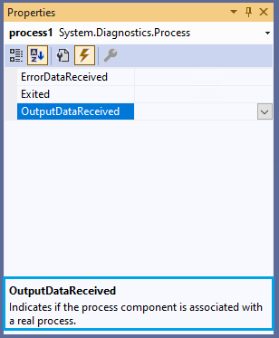 Public properties and events of Process, BackgroudWorker and FileSystemWatcher classes don't ...