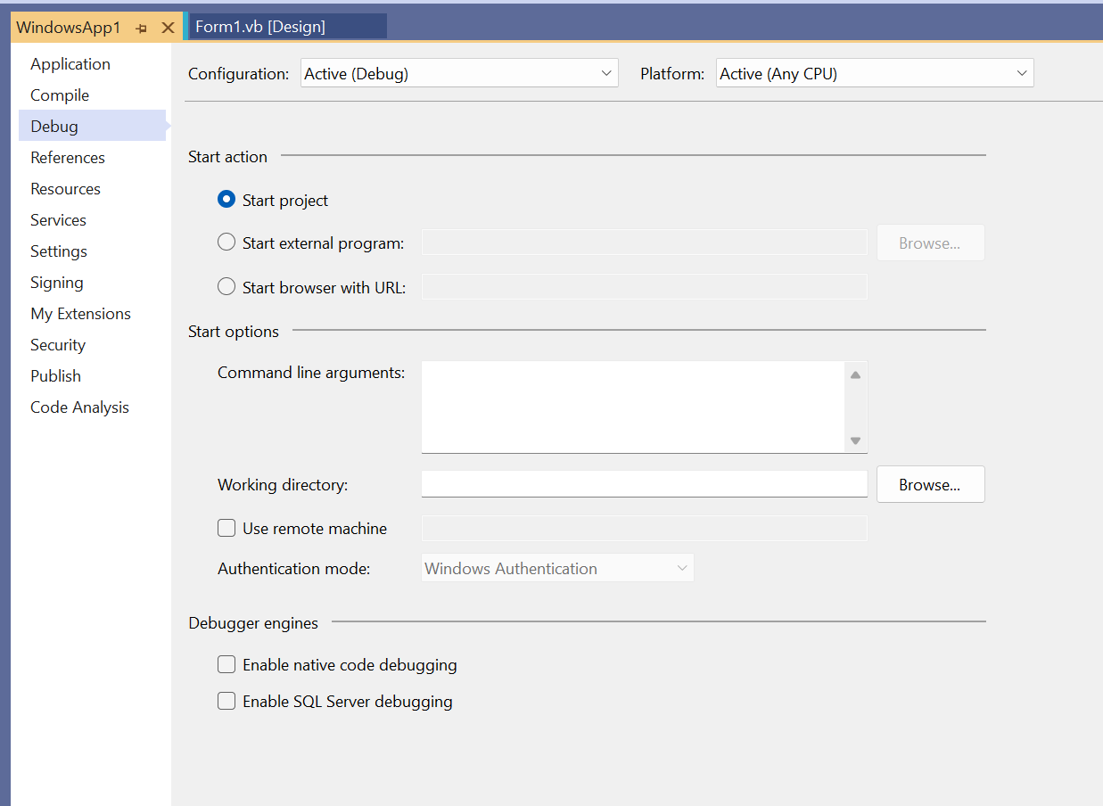 A11y_VS IDE (DougAm) Individual R&D Subscript_Authentication Mode_ScreenReader:When using the ...