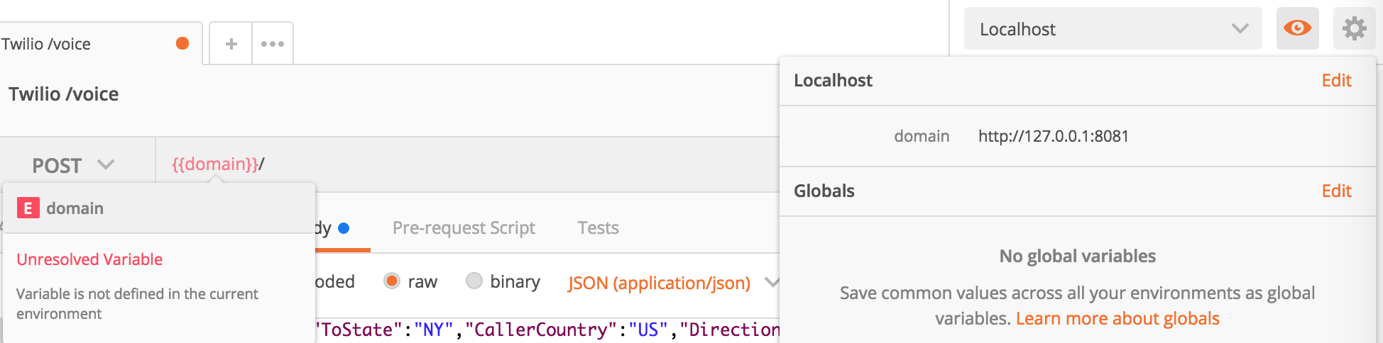 Http localhost port Doesn t Work As Environment Variable Issue 