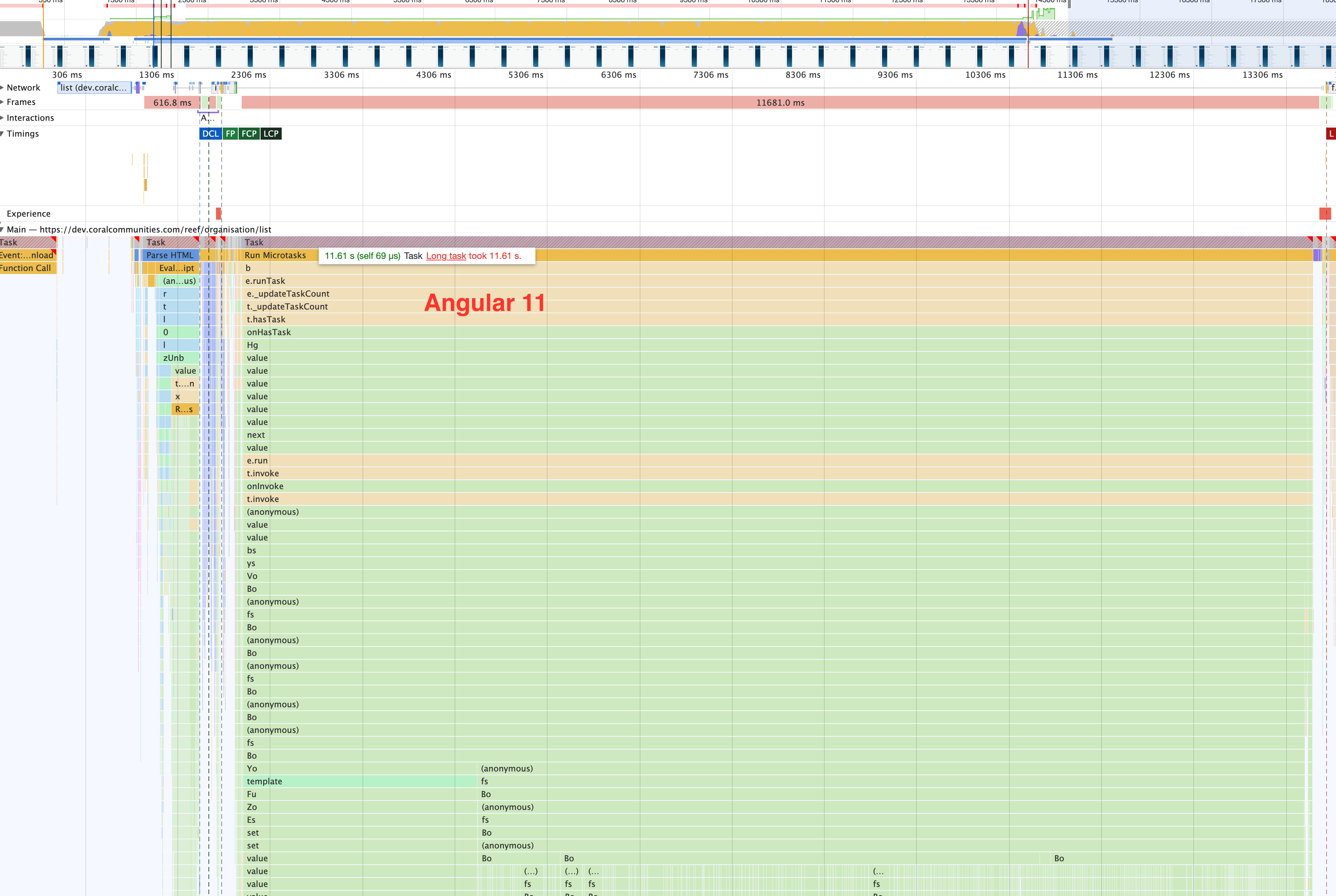 Huge performance drop after upgrade to Angular 11 · Issue #41038 · angular/angular · GitHub