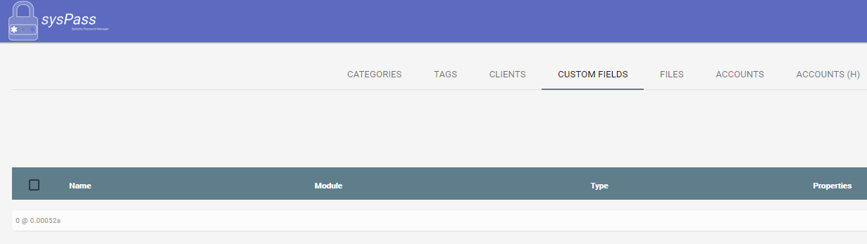 Custom fileds missing after upgrade to v3 · Issue #1273 · nuxsmin/sysPass · GitHub