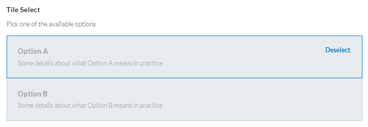 Tileselect Component When Disabled The Deselect Button Is Still Active · Issue 4245 · Sage 