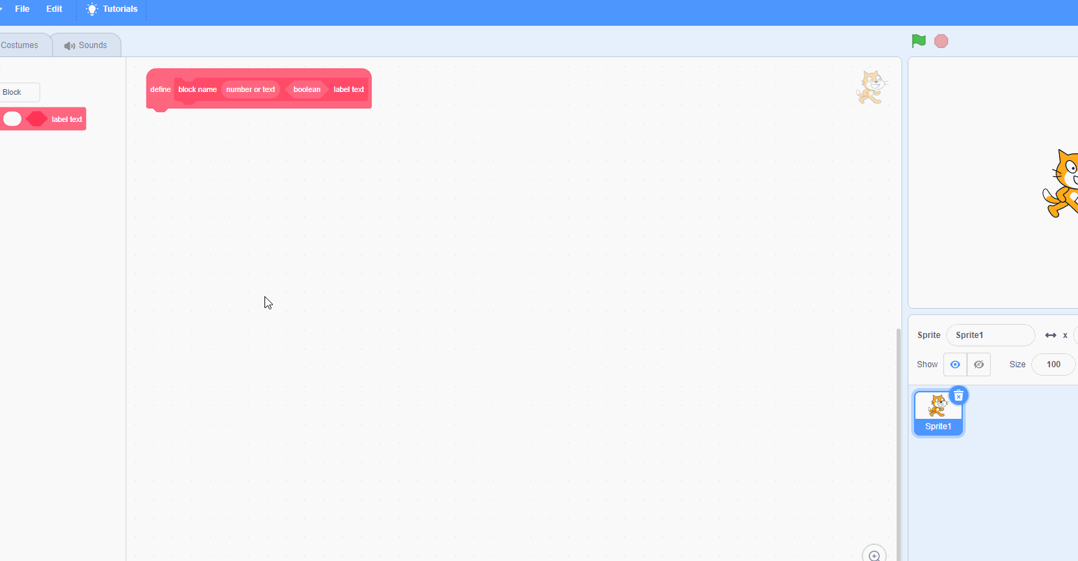 Didn T Rename Call Block After Edit Args Of Define Block · Issue 5028 · Scratchfoundation