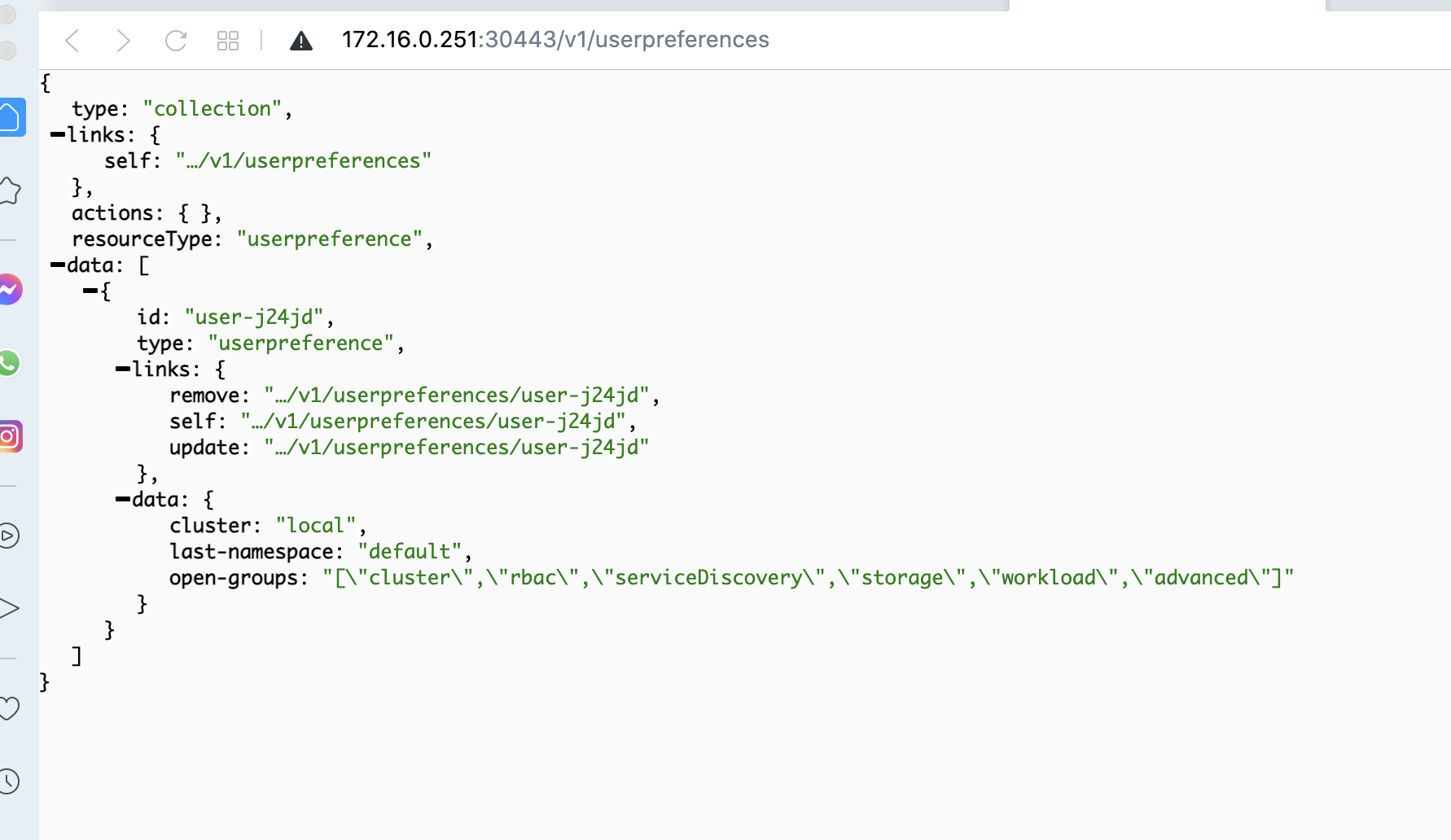 [BUG] The userPreferences API 404 NotFound, All APIs are missing view links · Issue #441 ...