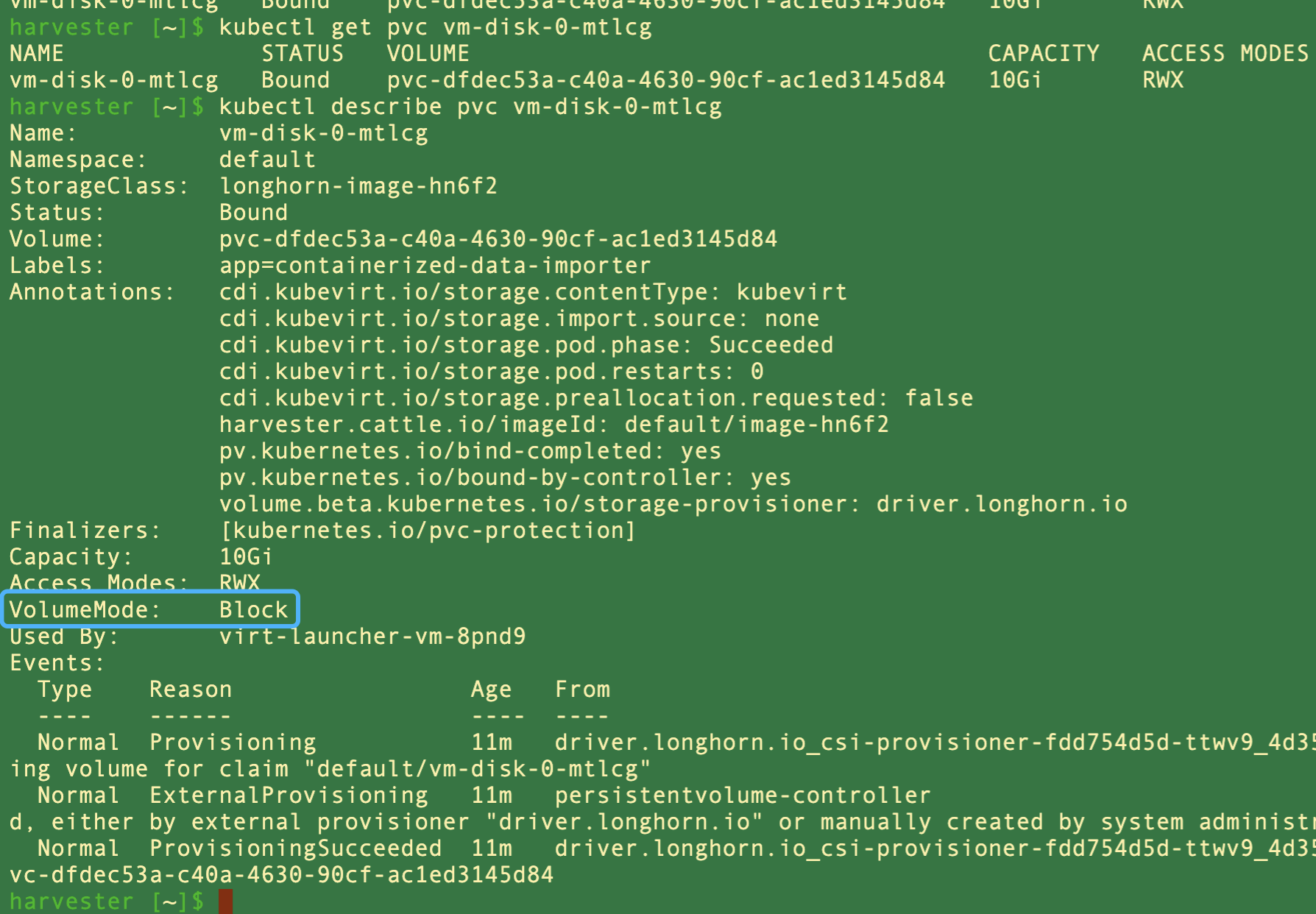 slow disk write performance with longhorn raw block device · Issue #227 · harvester/harvester ...