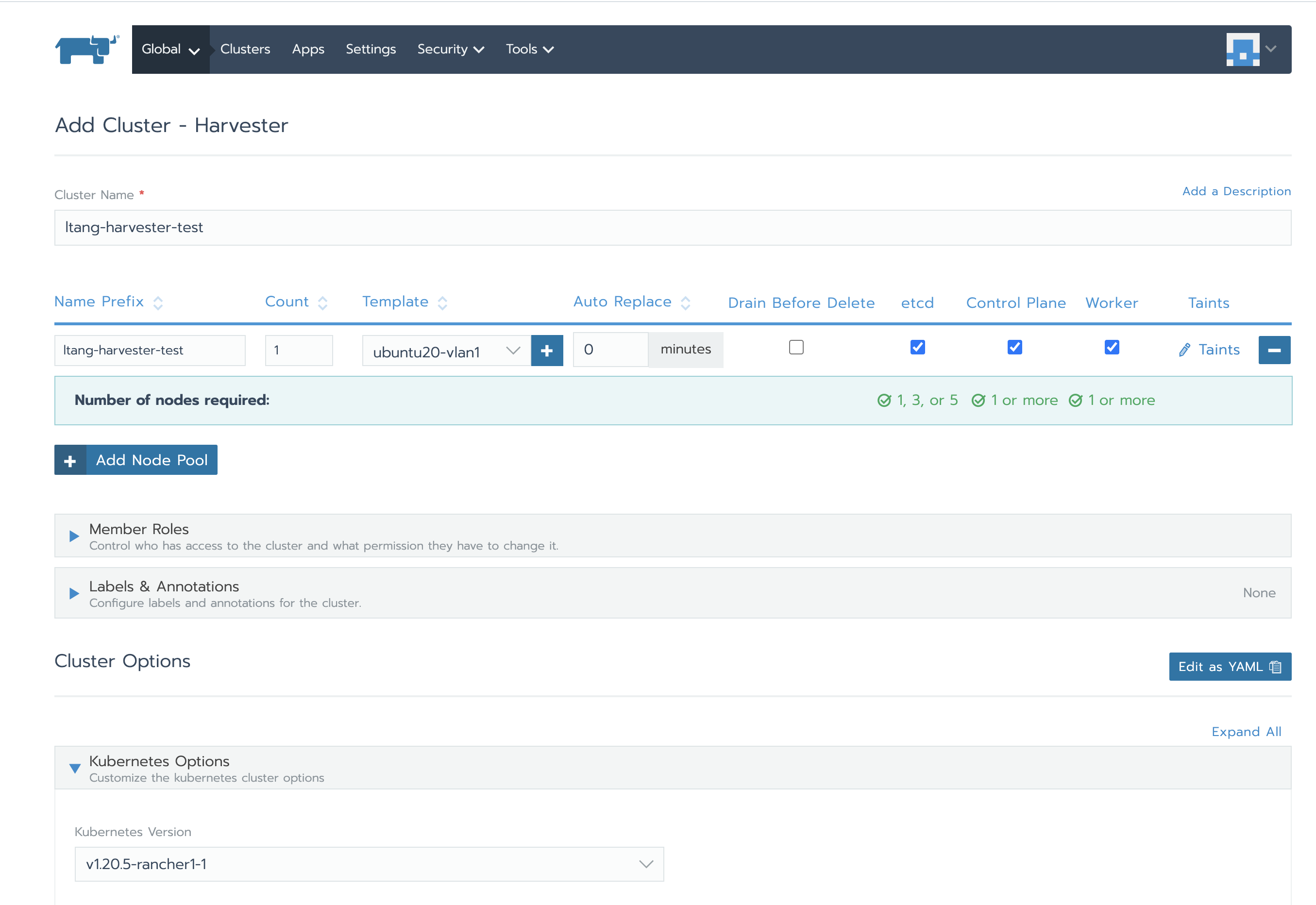 [FEATURE] Add Harvester node driver · Issue #512 · harvester/harvester · GitHub