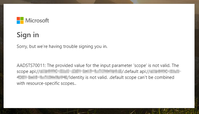 Downstream Api Permissions Not Presented Upfront During Implicit Flow · Issue 21783