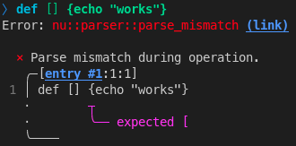 Unhelpful error messages for mistakes in function signature · Issue ...