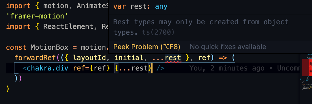 Wrapping motion component with chakra is removing transition prop · Issue #2538 · chakra-ui ...