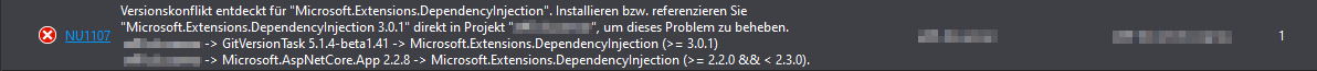 GitVersionTask 5.1.3: Bad Dependency on Microsoft.Extensions.DependencyInjection · Issue #2029 ...