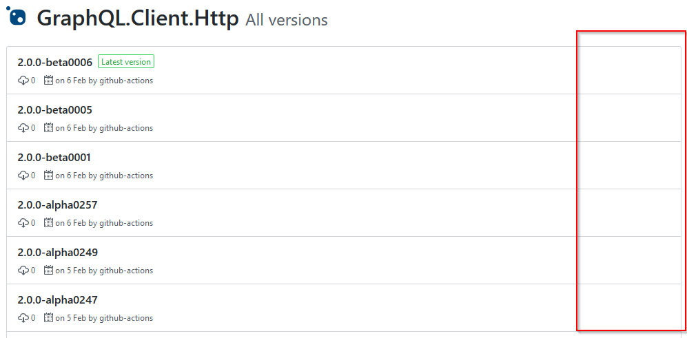 Delete package "GraphQL.Client.Http" from GitHub Packages · Issue #165 · graphql-dotnet/graphql ...