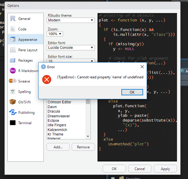 Add stable CSS class names for themeable elements · Issue #3368 · rstudio/rstudio · GitHub