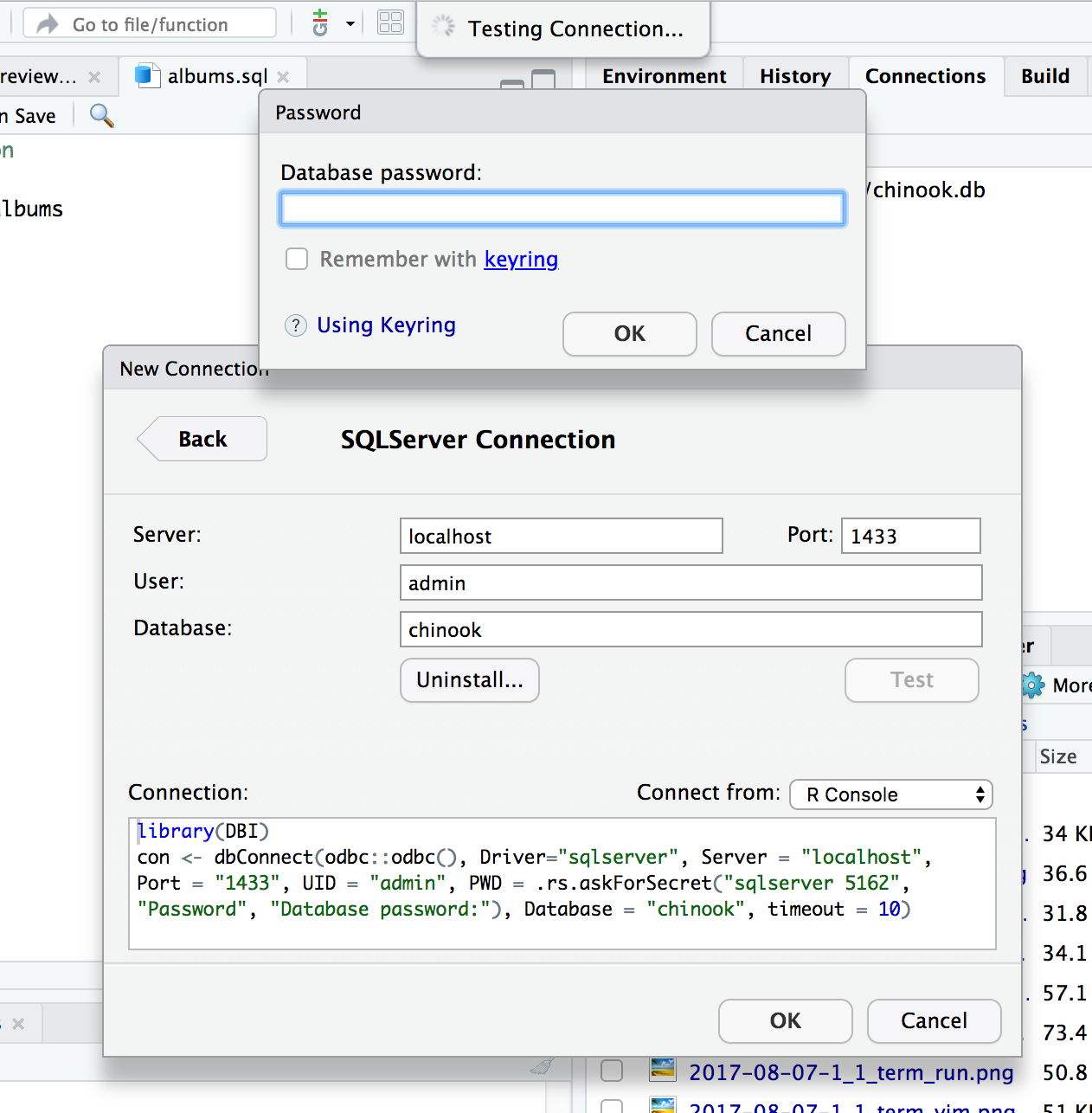 rstudio preview 1.2 connection dialog dont ask for password and seems ...