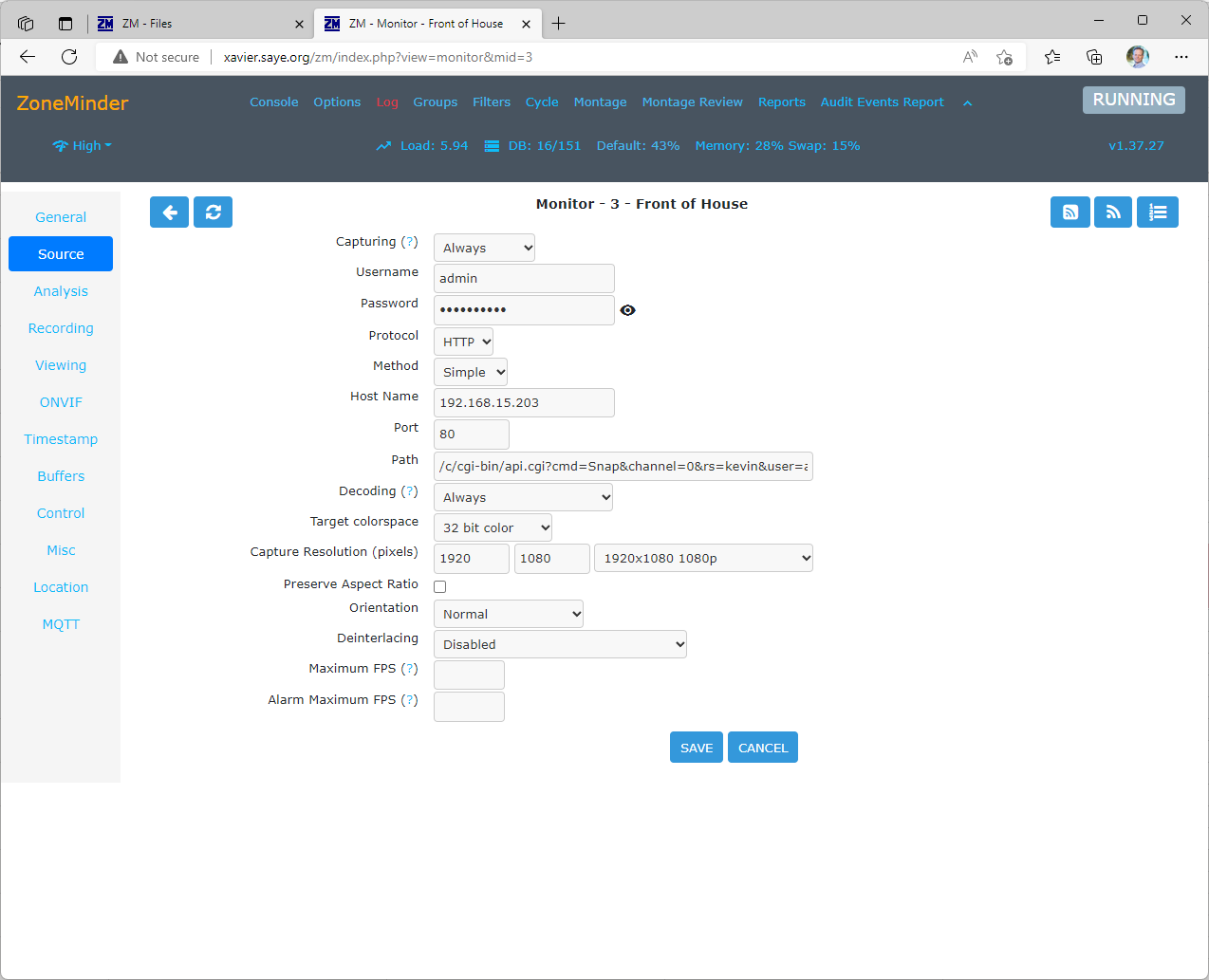 Videowriter Not Working On Cameras Creates File Incompletemp4 · Issue 3634 · Zoneminder 0730