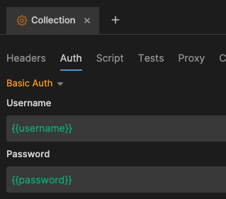 [Bug] Cannot override Collection Basic Auth with request specific ...