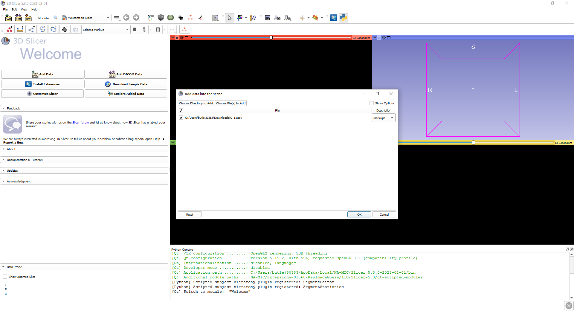 Failed to load Annotation ruler · Issue #6813 · Slicer/Slicer · GitHub
