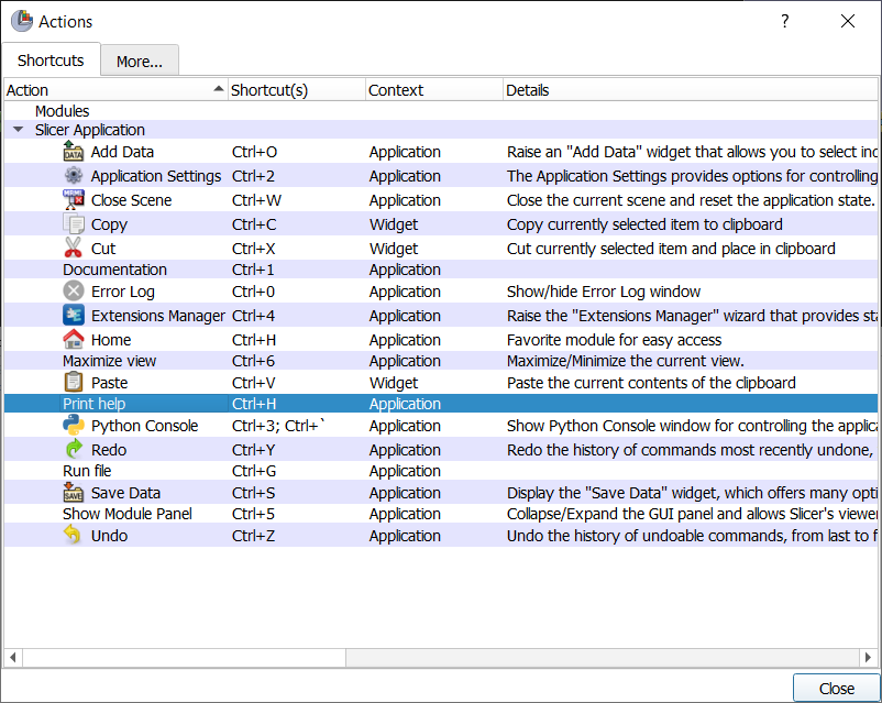 Ctrlh Shortcut Unexpectedly Not Working To Bring Up Home Module · Issue 7154 · Slicerslicer