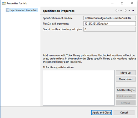 Library Path Preference shows "null/" path when dialog is canceled · Issue #202 · tlaplus ...