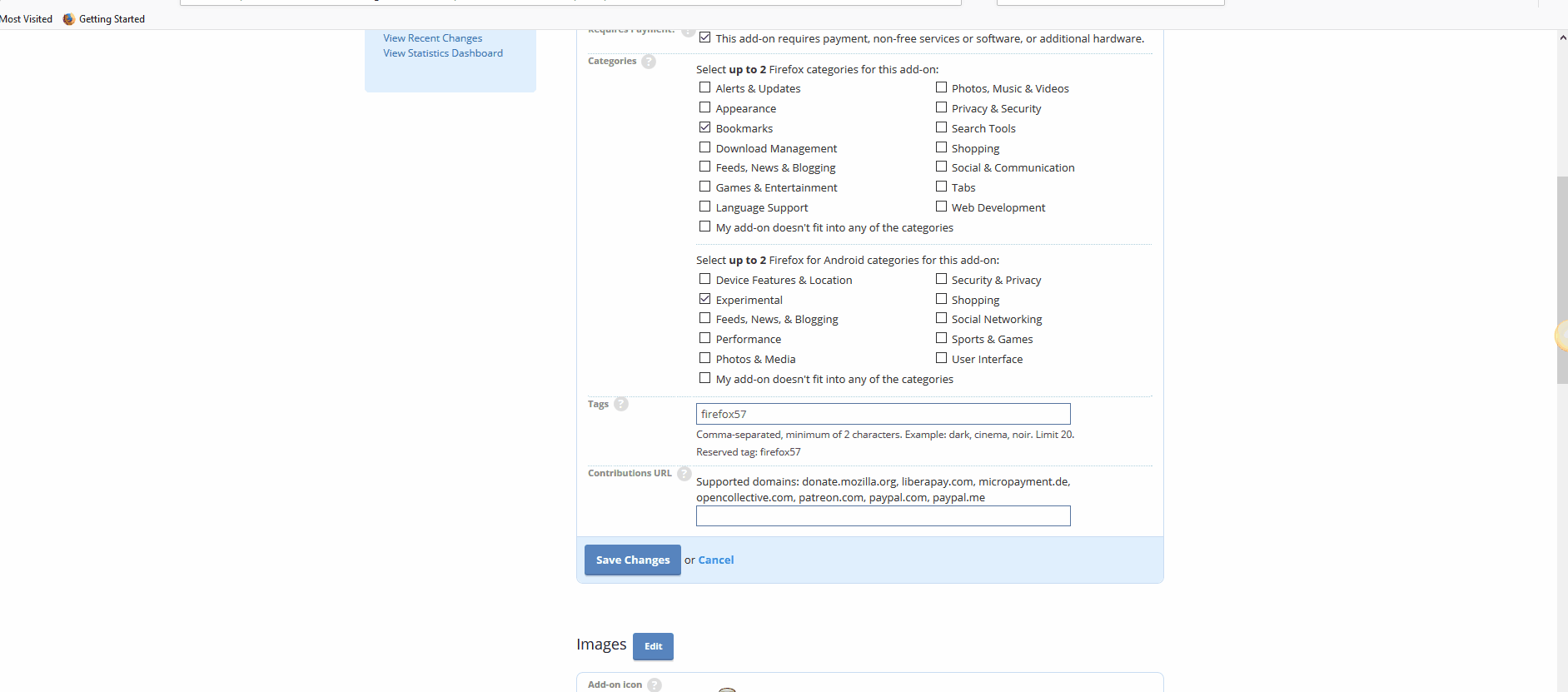 Add Liberapay to list of allowed payment providers · Issue #5423 · mozilla/addons · GitHub