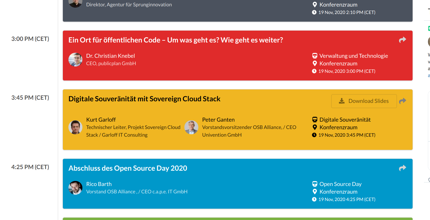 Schedule and After-Event Video: Add video button to schedule · Issue #5939 · fossasia/open-event ...