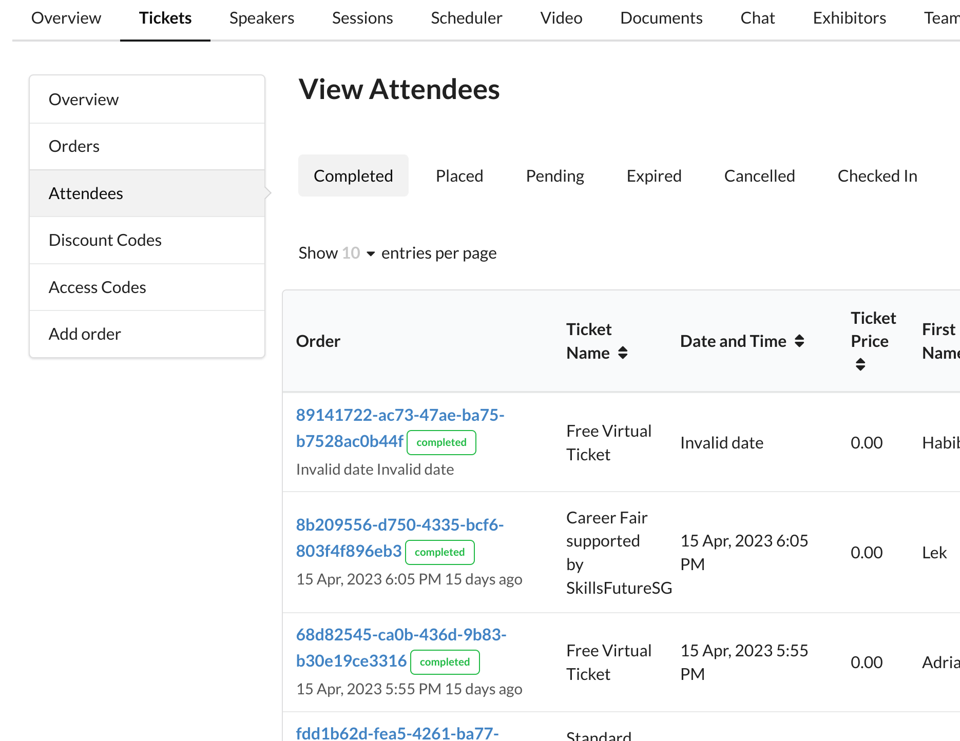 Add option to tag attendees · Issue #8684 · fossasia/open-event-frontend · GitHub