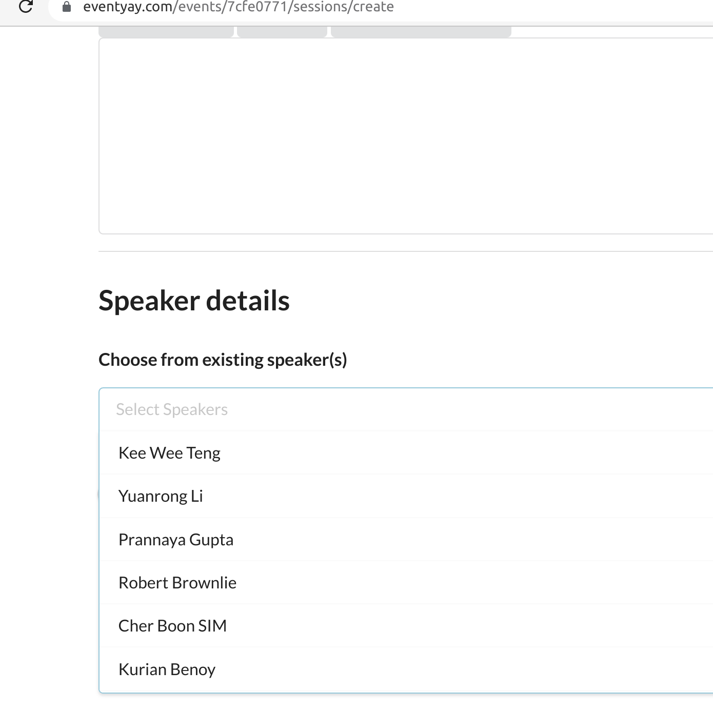 Sort speakers according to the Alphabet and allow typing of names · Issue #8686 · fossasia/open ...