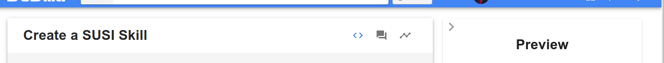 Skill Creator: Fix design · Issue #2760 · fossasia/susi.ai · GitHub