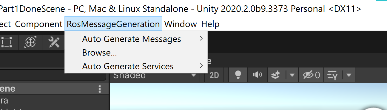 Missing Robotics Menu In The Editor · Issue 153 · Unity Technologiesunity Robotics Hub · Github