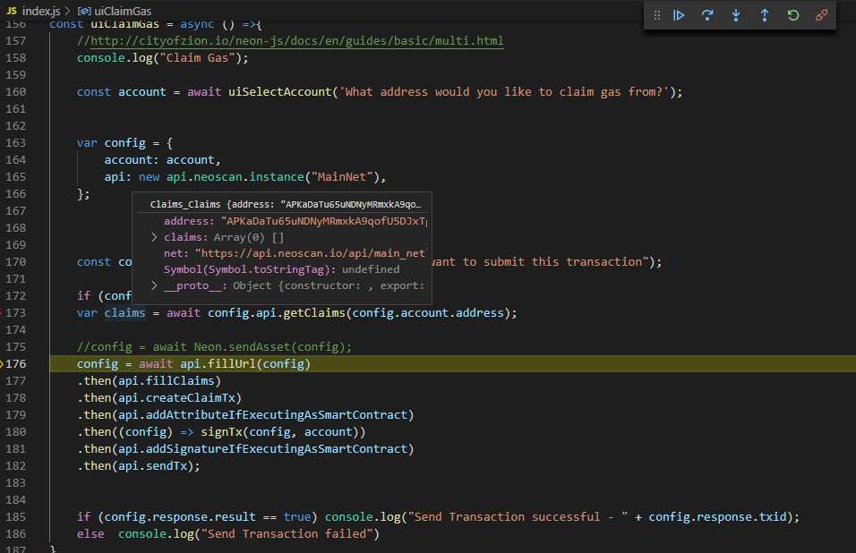 get_claimable on Multisig account doesn't returns any claims · Issue #429 · CityOfZion/neo-scan ...