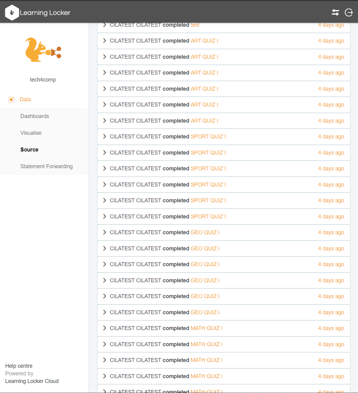 [BUG] Multiple statements from Moodle being stored in Learning Locker · Issue #14 · rwth-acis ...