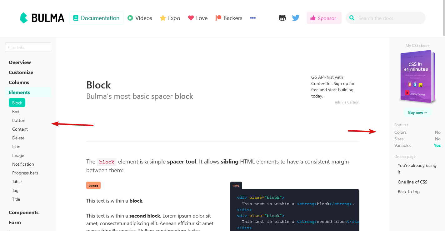 [Docs] Missing sidebars in /layout/ - Bug? · Issue #3290 · jgthms/bulma · GitHub