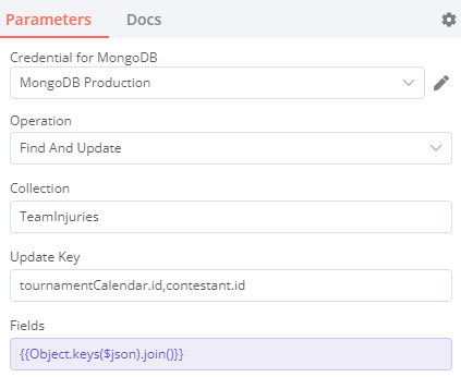 Update MongoDB document with multiple keys · Issue #4609 · n8n-io/n8n · GitHub