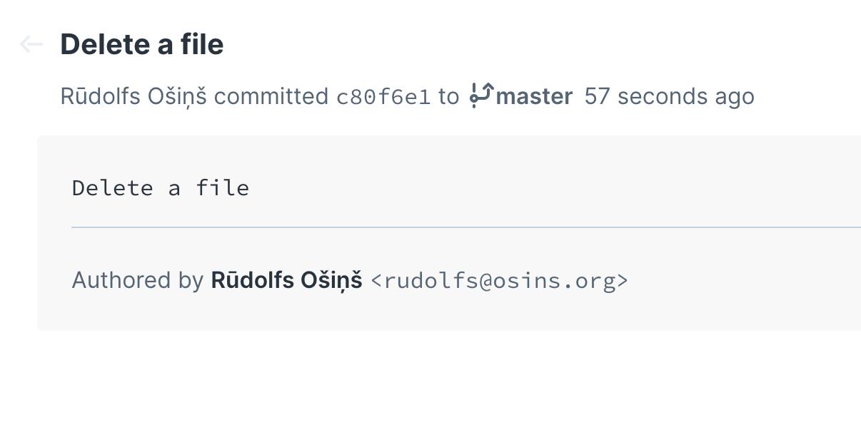 Deleted files not showing up in commit view · Issue #918 · radicle-dev/radicle-upstream · GitHub