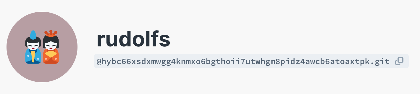 Unify shareable identifiers across app · Issue #840 · radicle-dev/radicle-upstream · GitHub
