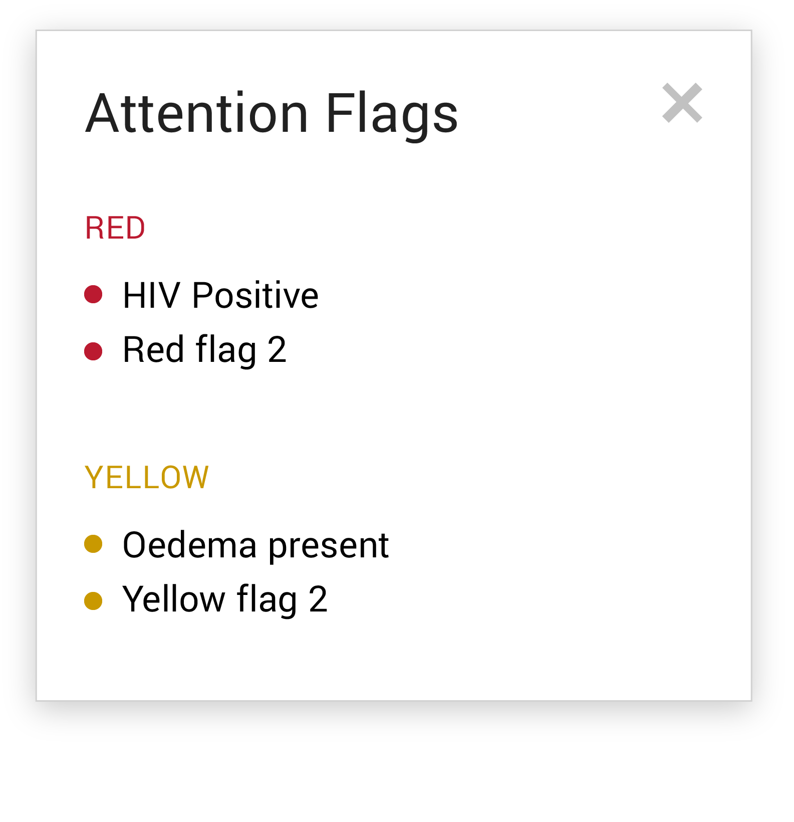 Implement attention flag popup · Issue #24 · opensrp/opensrp-client-anc ...