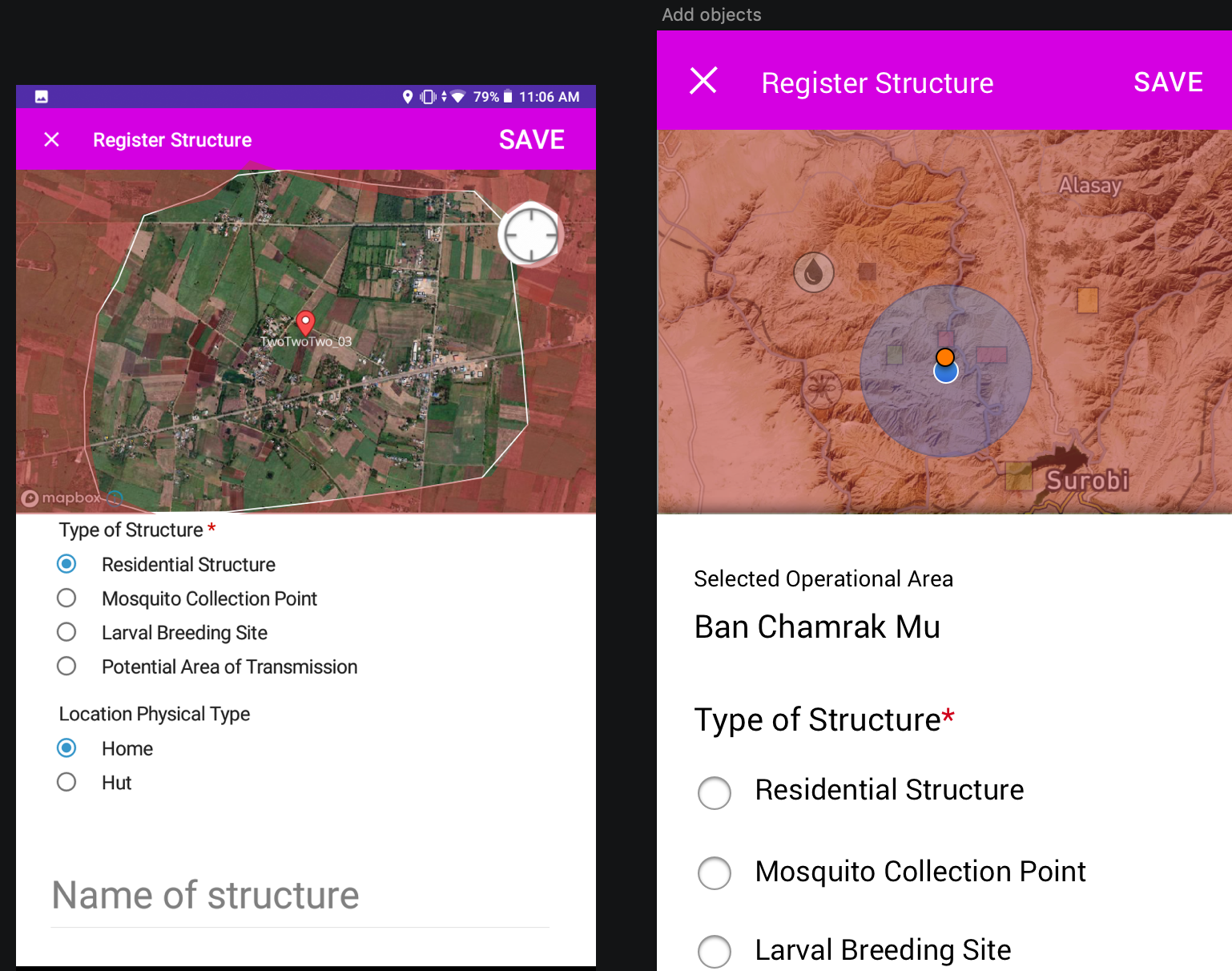 Adding Point Form> Out of Operational Area Warning · Issue #362 · opensrp/opensrp-client-reveal ...