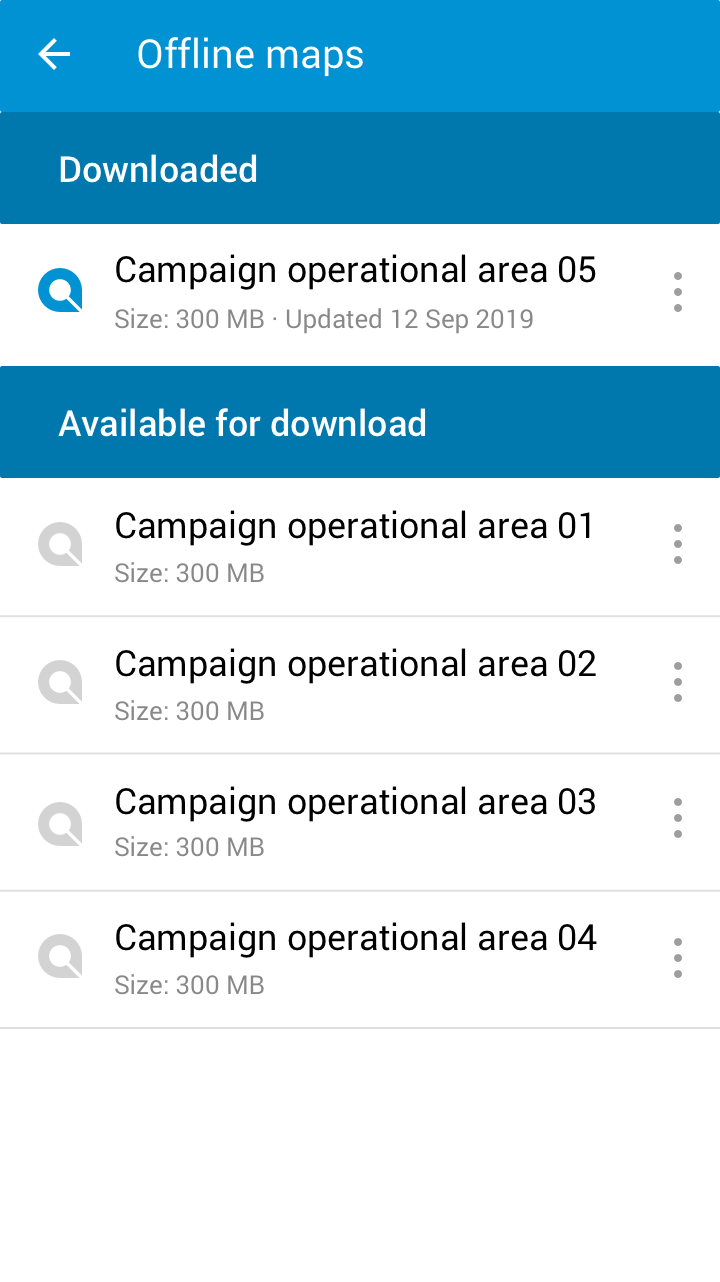 Implement Offline map download · Issue #442 · opensrp/opensrp-client-reveal · GitHub