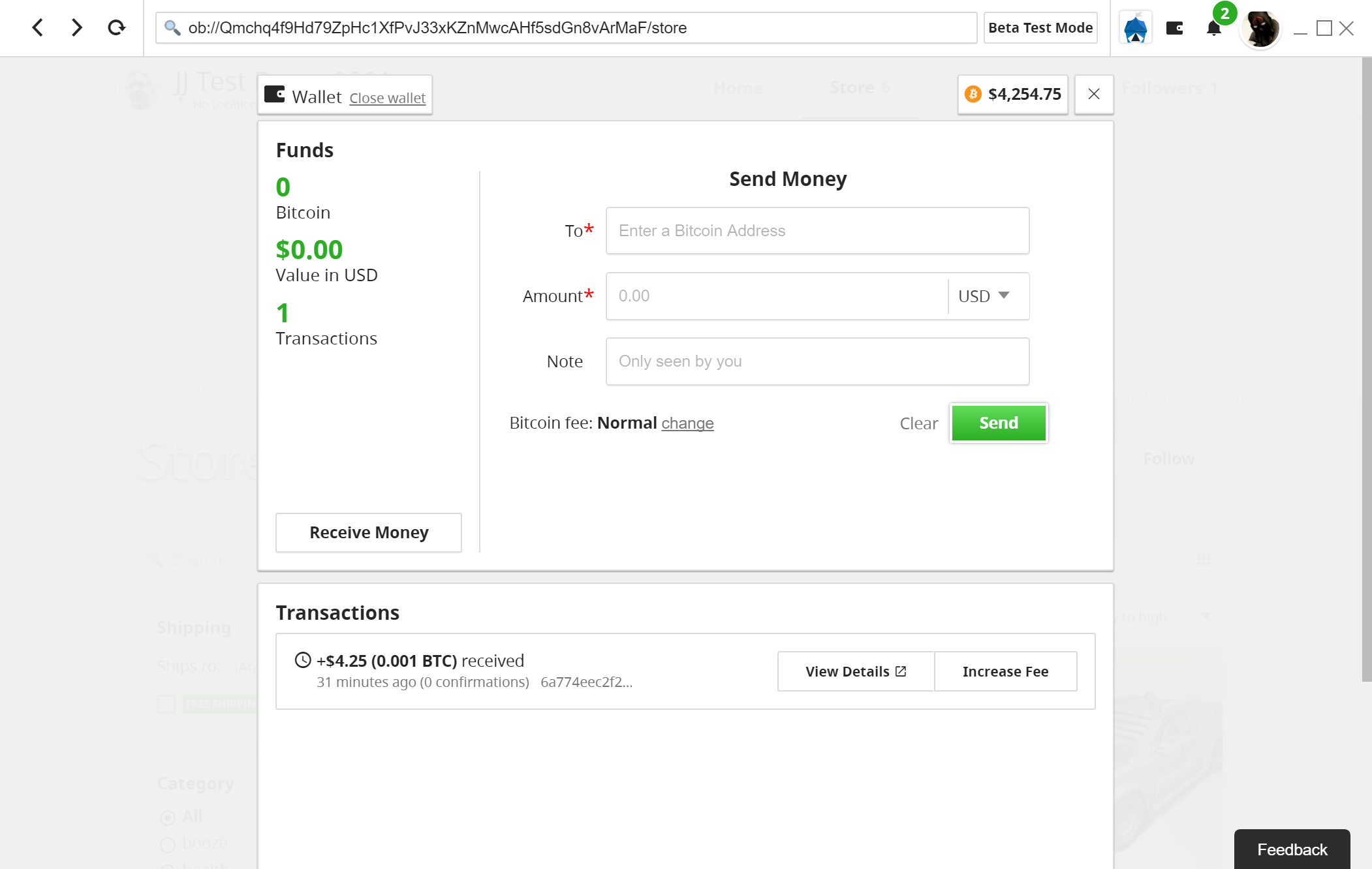 Uncaught Wallet Error · Issue #960 · OpenBazaar/openbazaar-desktop · GitHub
